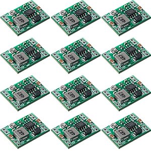 eBoot Mini MP1584EN DC-DC Buck Converter Adjustable Power Supply Module 24V to 12V 9V 5V 3V (12 Pack)
