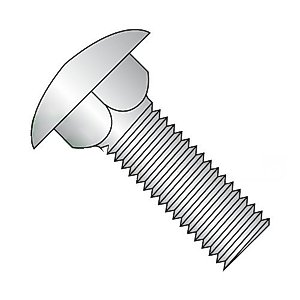 1/4-20 X 2 1/2" Carriage Bolts/Fully Threaded / 18-8 Stainless Steel (Quantity: 100 pcs)