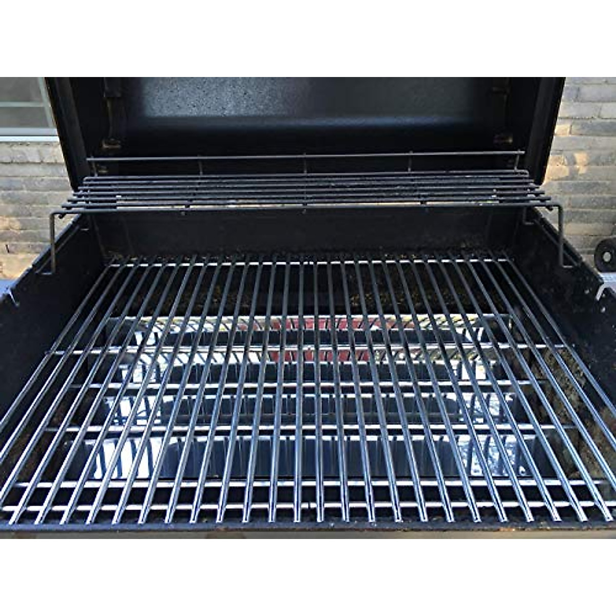 SHINESTAR Stainless Steel Grates Replacement for Weber Genesis E-330, E-310, Genesis 300 Series Grill Parts, 19.5 x 12.9 Inch, 2-Pack, 7mm