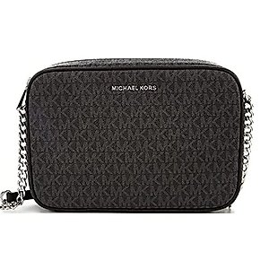 Michael Kors Jet Set Large East/West Crossbody Black One Size