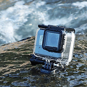 GEPULY Waterproof Housing Case for GoPro Hero 7 Black, Hero 5 6 Black, Hero (2018) - 45M Underwater Protective Dive Housing Shell for GoPro Hero7 Hero6 Hero5 Camera with Bracket Accessories