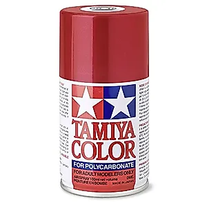 Tamiya Polycarbonate PS-15 Metal Red Spray Paint