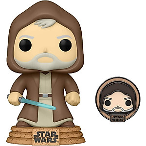 Funko Pop! Star Wars: Across The Galaxy - OBI-Wan Kenobi with Pin, Amazon Exclusive