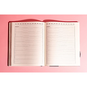 DesignWorks Ink Standard Issue Bound Personal Journal, Black 6.75" x 8.5"