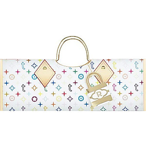 Cakewalk Colorful Truey Wine Purse Bag, Multicolored,