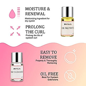 Bestauty Eyelash Lifting Set, Lash Lifting Kit Eyelash Curling Makeup Tools DIY Eyelash Extension Kit Lash Lift Kit Semi-Permanent Curling Suitable for Salon Home Use