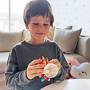 Bubiloons Confetti - 8+ Accessories, Surprise Character That Blow Bubbles, for Girls and Kids 5 and up