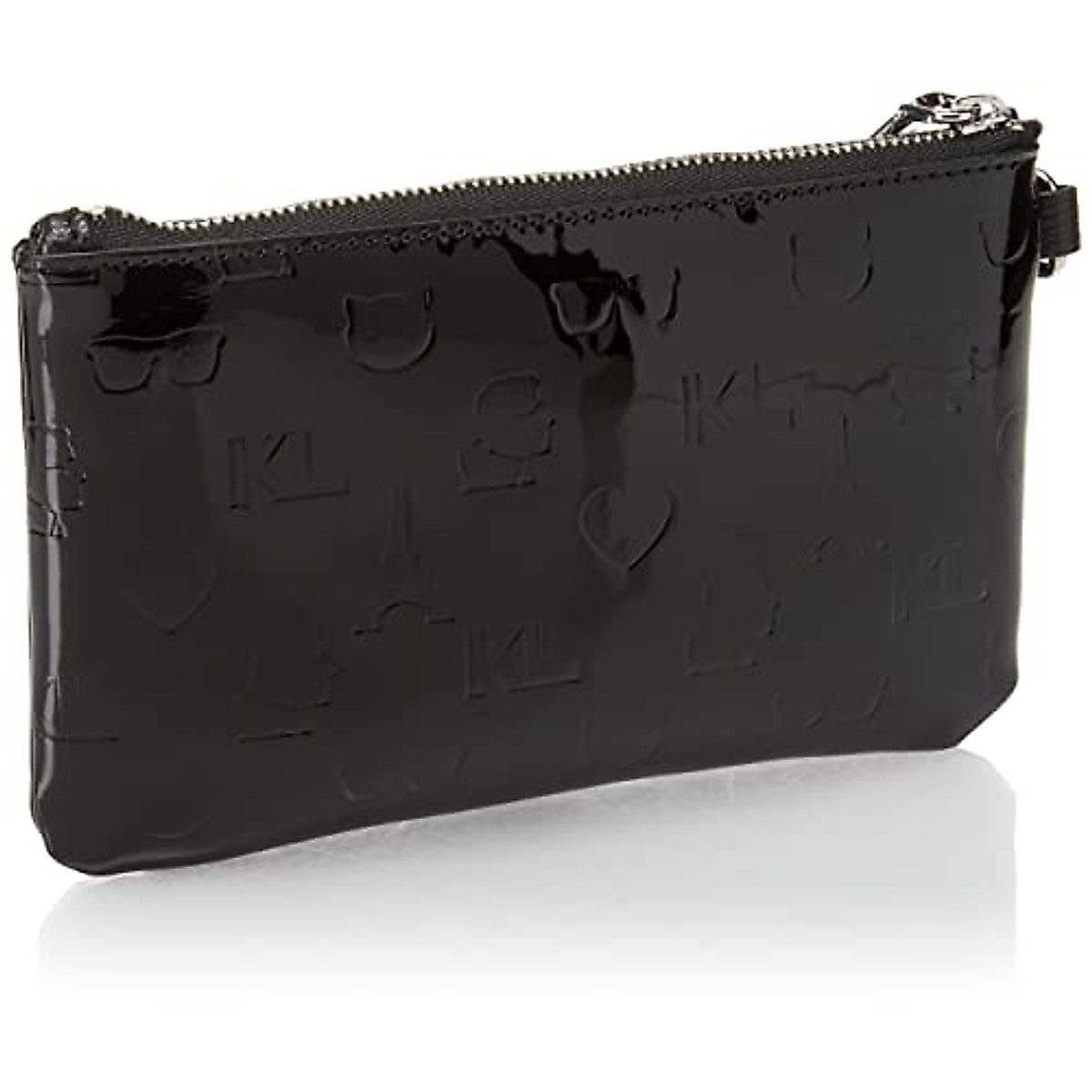 Karl Lagerfeld Paris Women's Wrislet Handbag, Black Maybelle, One Size