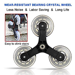 Collapsible Folding Wagon, Shopping Trolley, Folding Shopping Cart on Wheels Large and Lightweight Utility Trolley with Swivel Front Wheels,Detachable