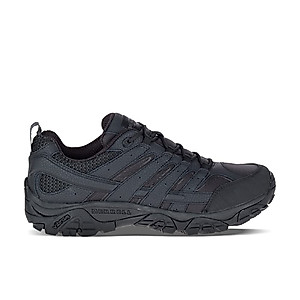 Merrell Men's Moab 2 Tactical Construction Shoe, Black, 7 Wide