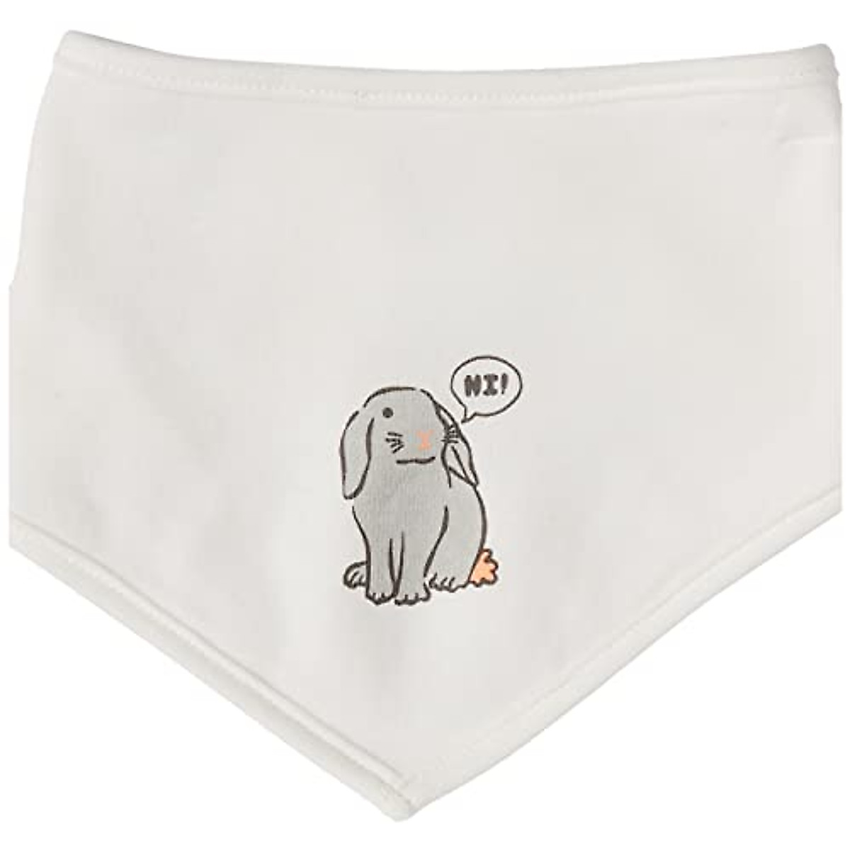 Amazon Essentials Unisex Kids' Bib Set, Pack of 6, Bunny/Carrots/Rugby Stripe/Stripe, One Size