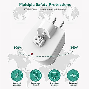 Lnauy Shaver Charger Stand Compatible with Panasonic ES-WL60-G ES-WL80-V ES2216PC ES2207P Wet Dry Electric Shaver for Women Close Curves Electric Razor Charger Base Power Supply Adapter Replacement
