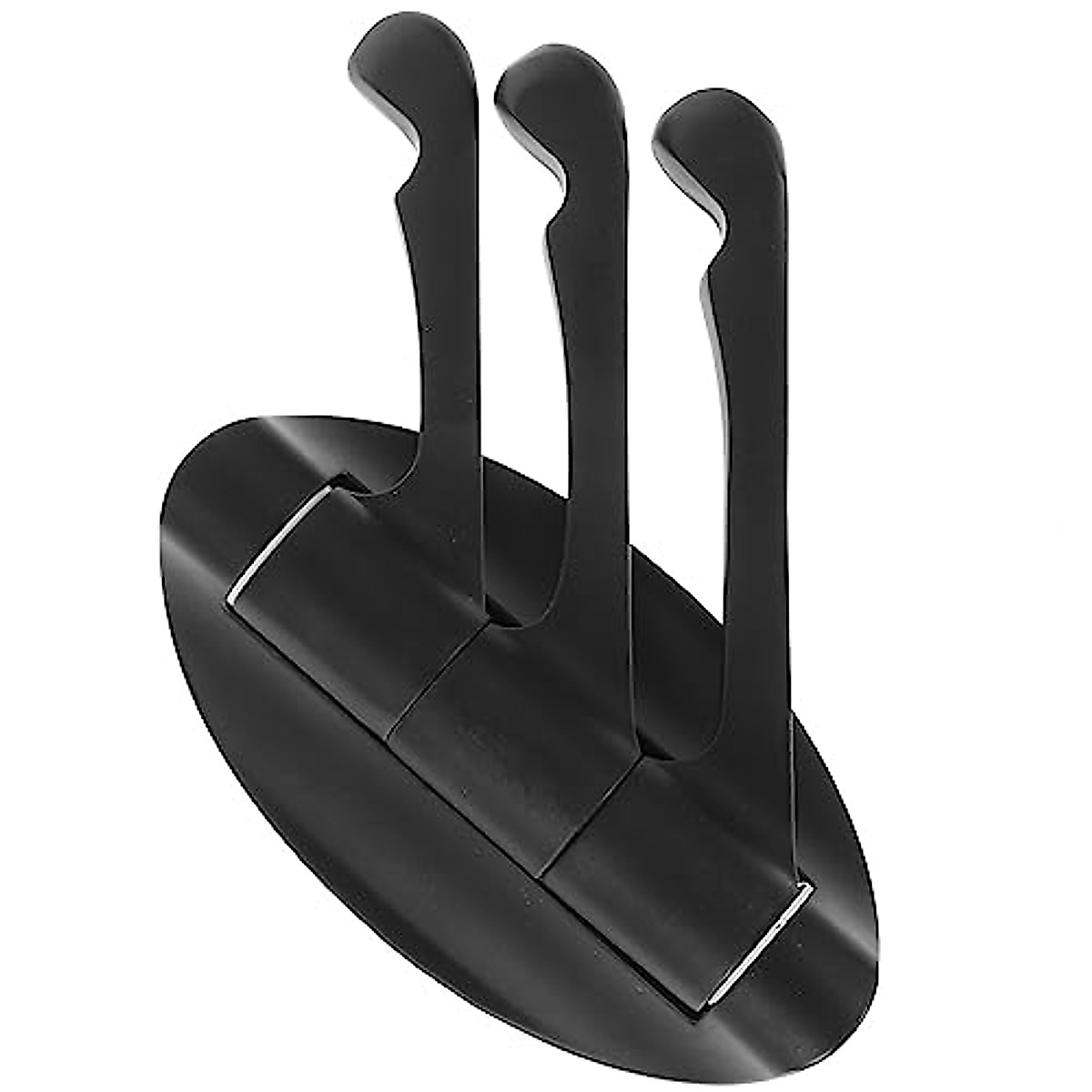 Towel Hooks Rotating Coat Hooks for Hanging with 3 Swivel Arms Wall Mounted Towel Holder Space Saving Hanger for Bathroom Kitchen Black Black Hooks