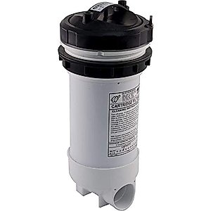 Waterway Plastics 502-2510 Top Load 2" Complete Filter with Bypass, 25 sq. ft, Black