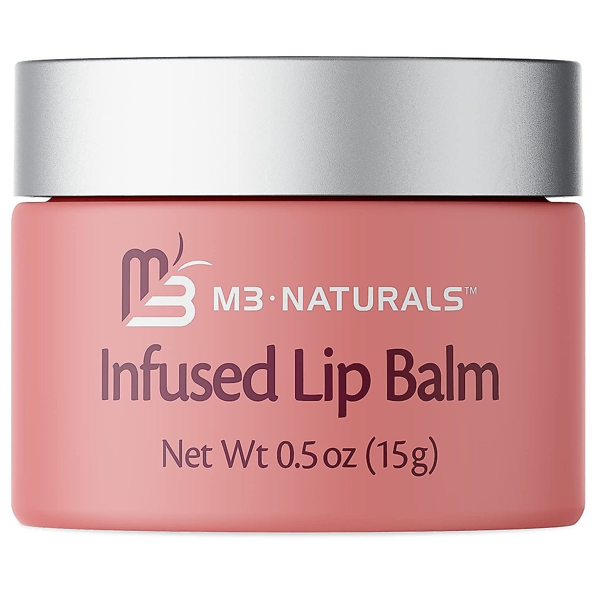 M3 Naturals Charcoal Body Scrub with Infused Lip Balm Bundle