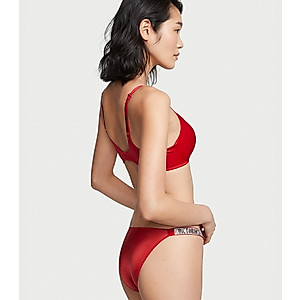 Victoria's Secret Smooth Cheeky Panty, Underwear for Women, Very Sexy Collection, Red (L)