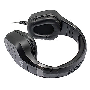 HUIJIN P50 Wired Gaming Headset Headphones 3.5 mm Jack with Adjustable Microphone Noise Cancelling Headphone for Ps4，Mobile Phone,iPod and Tablet