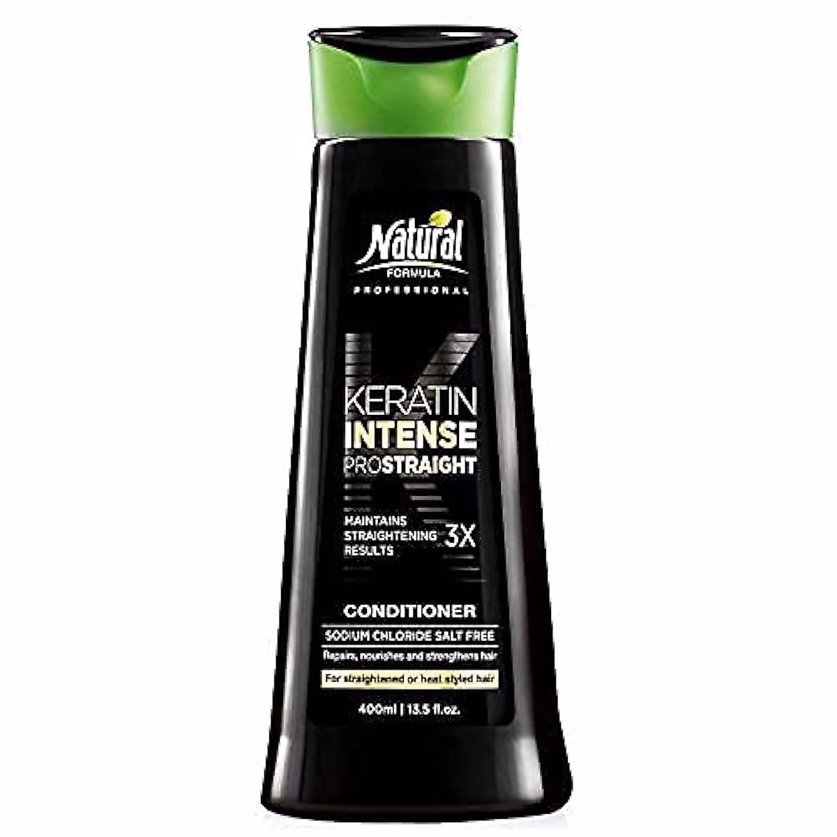 Natural FORMULA Keratin Intense Hair Conditioner Sodium Chloride Free Keratin Infused Conditioner - Repair Treatment For Frizz-Free Straightened Hair Retains Straightening Results 3x - 13.5oz