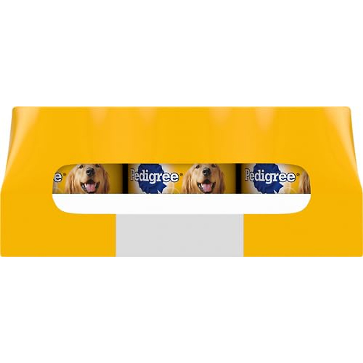 Pedigree Ground Dinner Wet Dog Food Variety Pack, Chicken, Beef and Liver, Beef, Bacon and Cheese, 13.2 Ounce (Pack of 12)