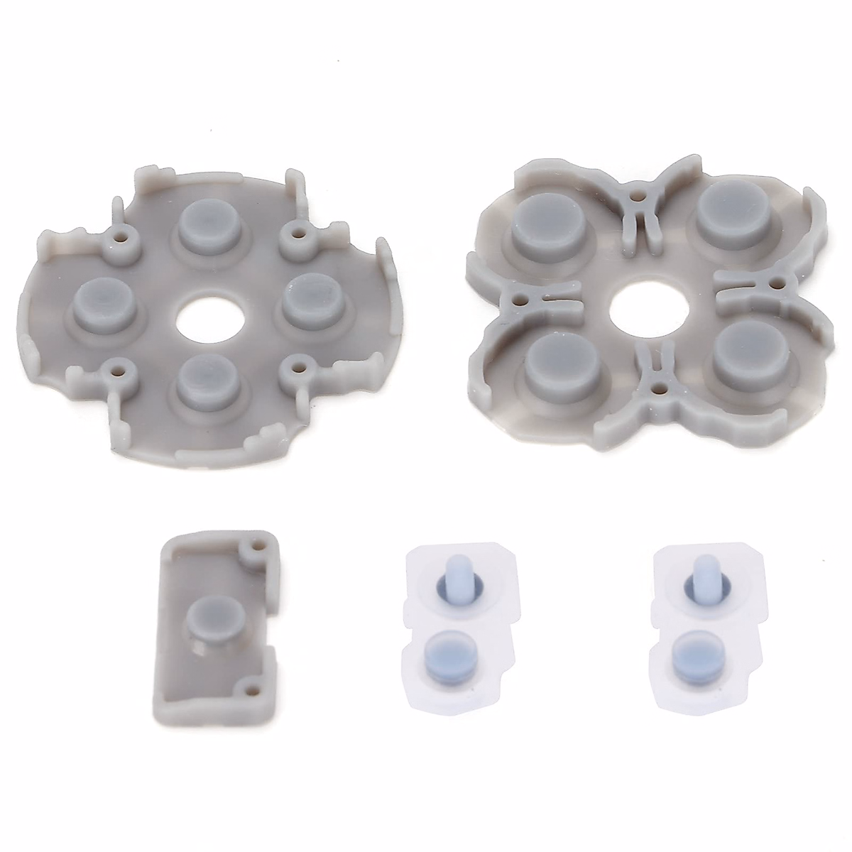 menfad Replacement Triggers Button Kit, Controller Silicone Conductive Rubber Pads Handle Buttons, Repair Replacement Part, for PS5, Wear‑Resistant, Not Easy to Damage, Easy to Store and Carry
