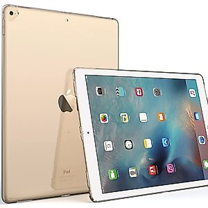 Puxicu Clear Case for iPad Pro 12.9 inch 2017/2015, Slim Design Flexible Soft TPU Protective Cover for iPad Pro 12.9"(1st and 2nd Generation, 2015 and 2017 Model) Tablet, Transparent