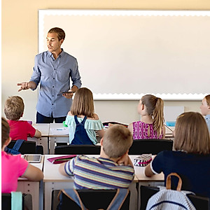 Teacher Created Resources White Scalloped Rolled Border Trim - 50ft - Decorate Bulletin Boards, Walls, Desks, Windows, Doors, Lockers, Schools, Classrooms, Homeschool & Offices