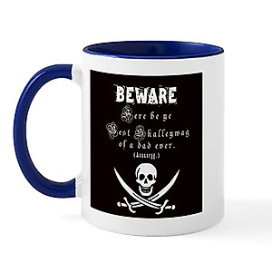 CafePress Pirate Dad Mug Ceramic Coffee Mug, Tea Cup 11 oz