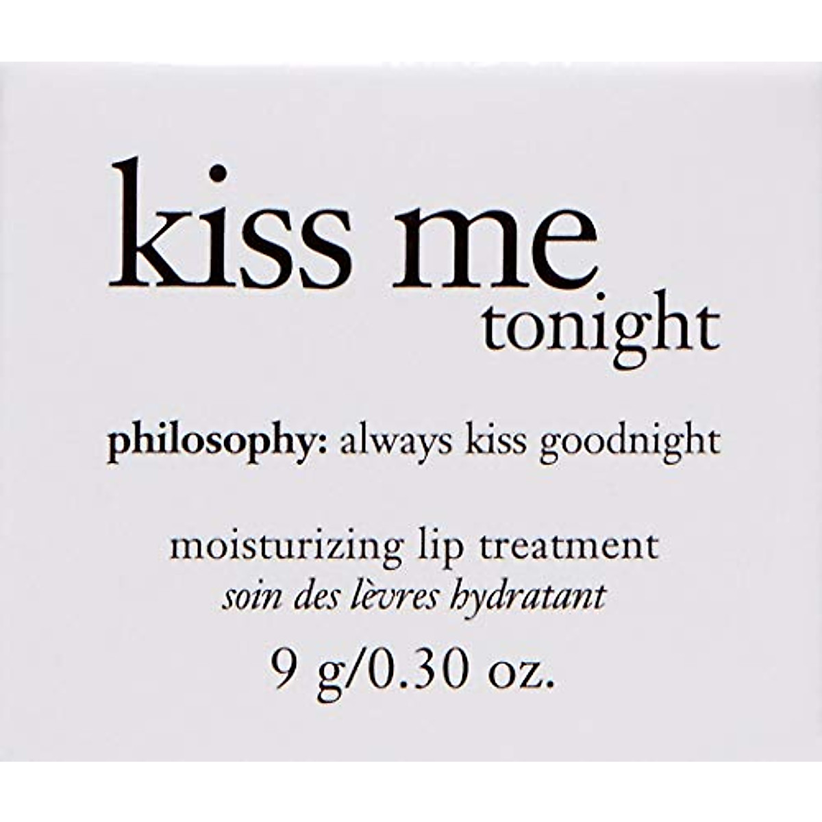 philosophy Kiss Me Tonight Lip Care, 0.30 Ounce (Pack of 1)