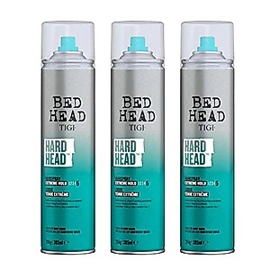 Tigi Bed Head Hard Head Spray, 10.6 Ounce (Pack of 3)