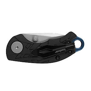 Kershaw Aftereffect Folding Pocket Knife, 1.7-Inch Blade with Manual Opening, Inset Liner Lock (1180), Black