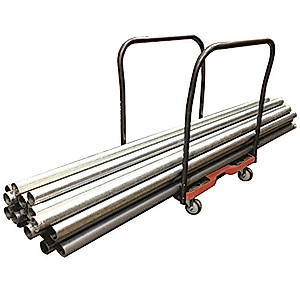 SNAP-LOC 1200 LB Professional E-Track Panel CART Dolly RED