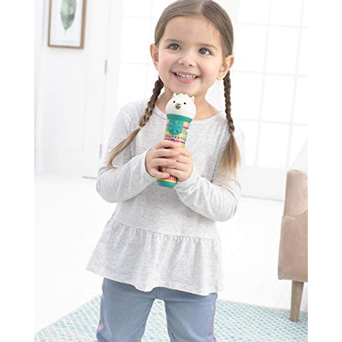 Skip Hop Kids Toy Microphone, Zoo La La Llama