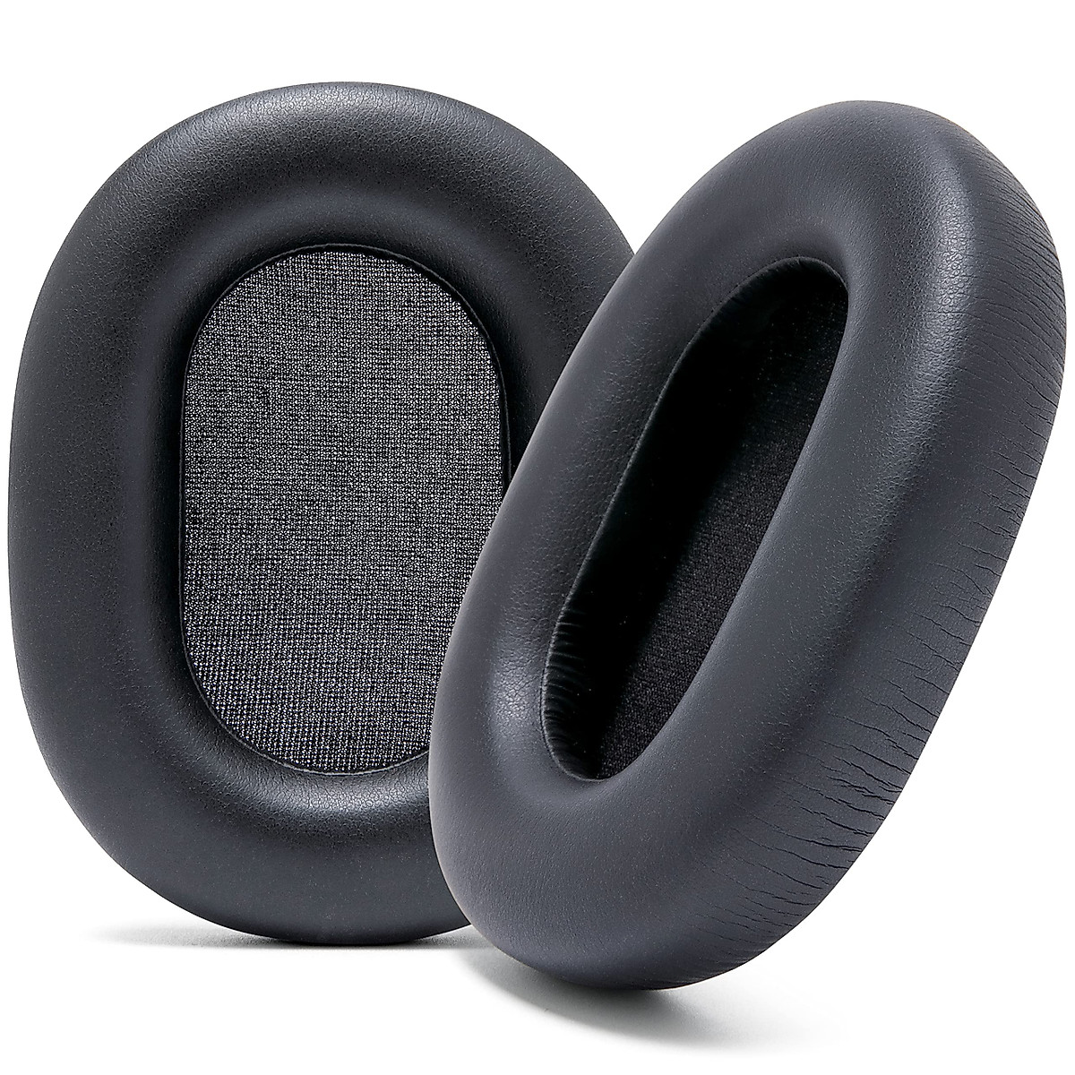 WC Wicked Cushions Extra Thick Earpads for Sony XM5 - Soft PU Leather Cushions, Luxurious Noise Isolating Memory Foam, Added Thickness | Black