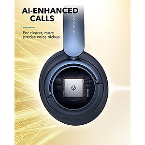 Soundcore by Anker Life Q35 Multi Mode Active Noise Cancelling Bluetooth Headphones with LDAC for Hi Res Wireless Audio, 40H Playtime, Comfortable Fit, Clear Calls, for Home, Work, Travel