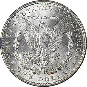 1887 Morgan Dollar BU Uncirculated Mint State 90% Silver $1 US Coin Collectible