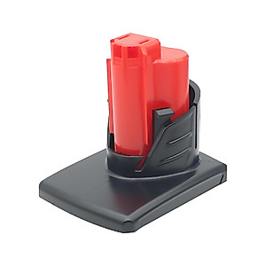 2 Set Battery Case Top Cover Replacement Parts Compatible with Milwaukee M12, Battery Top Plastic Case Replacement for M12 3.0 48-11-2412 48-11-2402 4.0 48-11-2440 6.0 48-11-2460