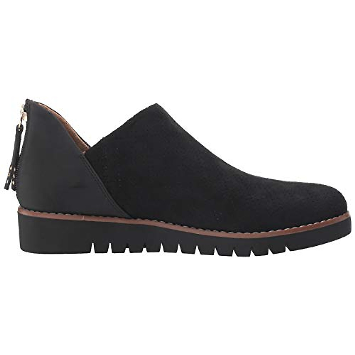 Dr. Scholl's Shoes Women's Insane Loafer, Black Microfiber, 8 M US