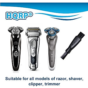 HQRP 3-Pack Cleaning Brush Compatible with Emjoi Erase e6, AP-18, Epi Slim+ e18, AP-18R, e60, AP-18MS, AP-9PB, AP-17L, AY-5, Prestige-21, AP-10LR Epilator