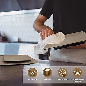 Lucky Will Square Tiered Serving Dishes for Kitchen Restaurant Serving Platters for Pasta Salad Gourmet Food