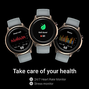 NoiseFit Active Smartwatch for Android and iPhone Fitness Tracker Fitness smartwatch Heart Rate Monitor for Men and Women- Zesty Grey