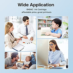 BKBKC Remanufactured 67XL Ink Cartridges Replacement for HP 67 XL Combo Pack Work for HP Envy 6055e 6055 6052 6075 Envy Pro 6455e 6455 6475 6452 DeskJet 4155 2755e 2755 4052 (1 Black, 1 Tri-Color)
