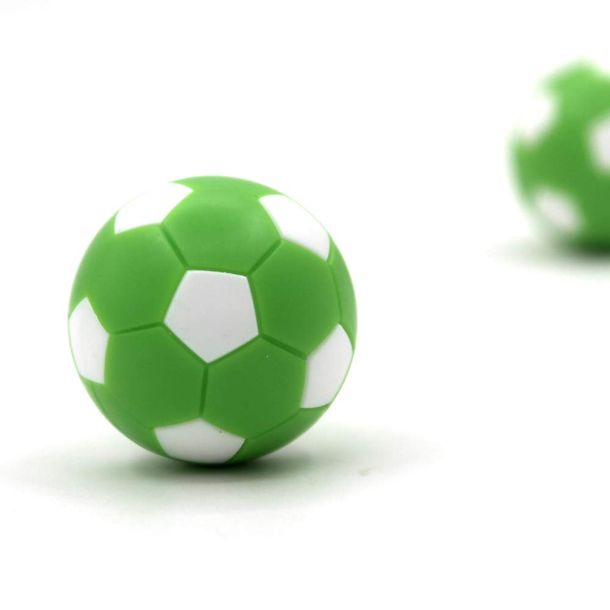 BQSPT Foosball Table Replacement Foosballs,Mini Colorful 36mm Official Tabletop Game Ball - Set of 14 Soccer Balls (14 Pack)