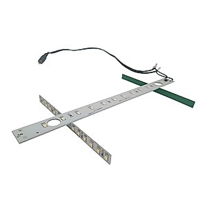OCS Parts 46331.0001 LED Light and Cord Assembly | Replacement Light and Cord for Bunn Frozen Beverage Dispenser Upper Hopper Covers