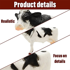 BOLZRA Mini Barn Farm Toys Playset, 66PCS Plastic Animals Figurines and Fence Farm Playset, Farm Figures Farmer Vehicle Toy Truck with Trailer for 3-12 Years Old Kids Boys Girls Toddlers