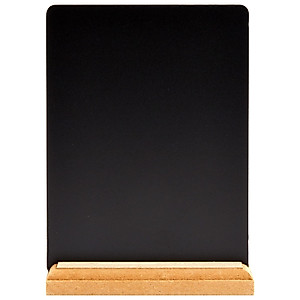 Mini Chalkboard Signs with Stand for Table Decorations, Food Signs, Message Boards, 6 x 8 in (6 Pack)