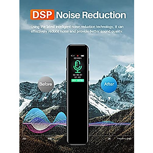 64GB Digital Voice Recorder,Fillman Voice Activated Recorder,Small Tape Recorder with Speaker, Voice Recorder for Lecture,Meetings,Class,HD Audio Dictaphone,Intelligent Noise Reduction,MP3 Player