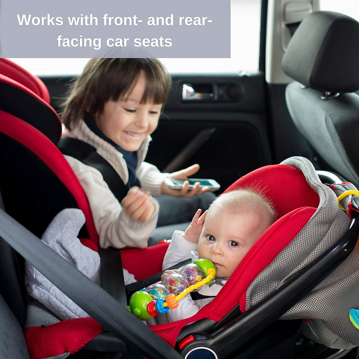 BB Driver Car Seat Protector for Child Car Seat - Upholstery and Leather Seat Protector for Car Seats - Premium Hand-Sewn Carseat Mat