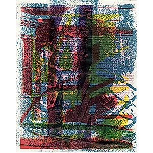 Brooklyn street shadow monoprint