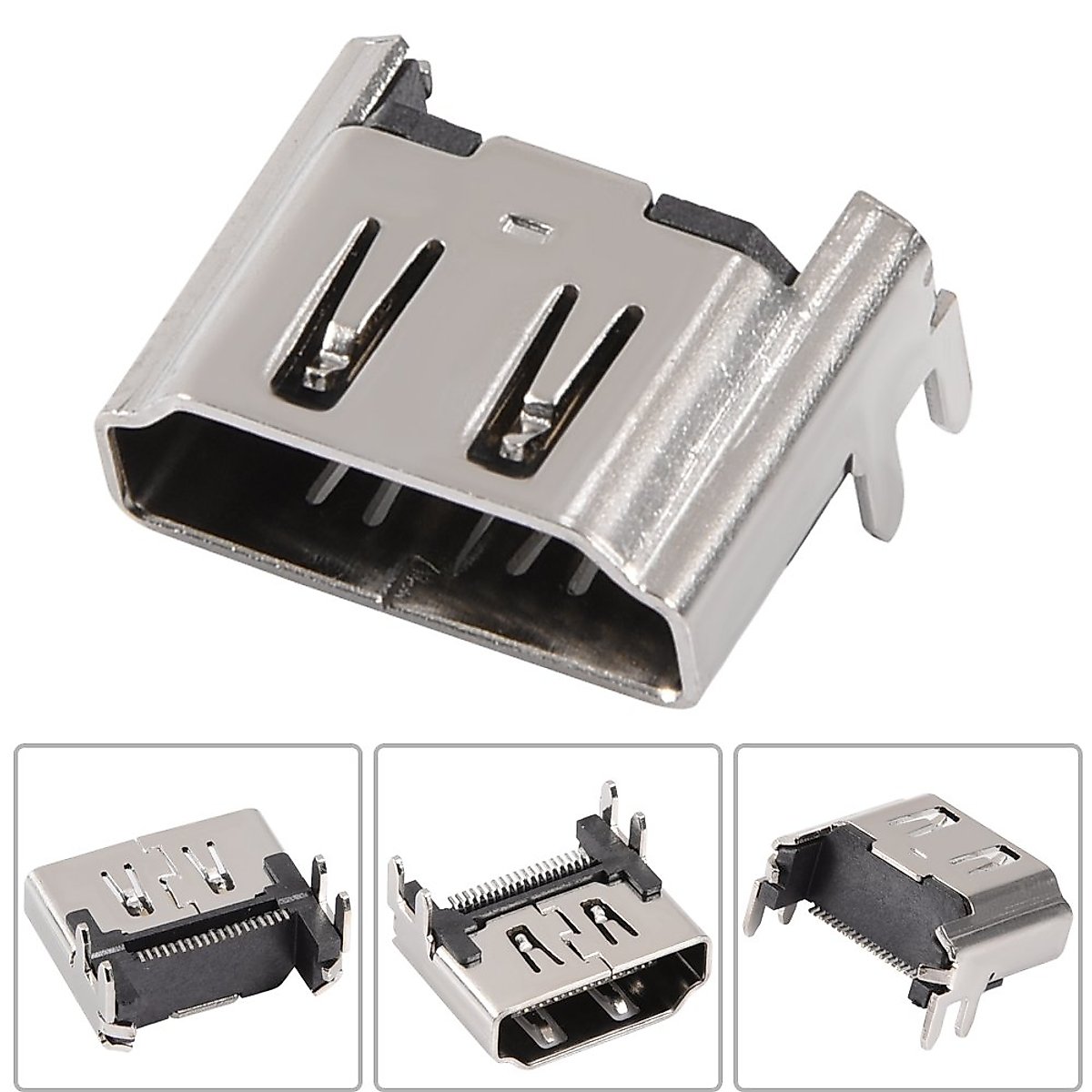 Zopsc 5PCS Interface Socket Plug for PlayStation 4 Port Plug Interface Connector Port Plug for PS4 Console Port Interface Connector for Sony PlayStation 4
