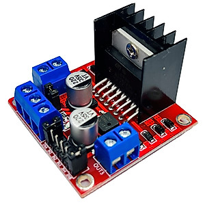 DIYables L298N Motor Driver Module for Arduino, ESP32, ESP8266, Raspberry Pi, 2 Pieces